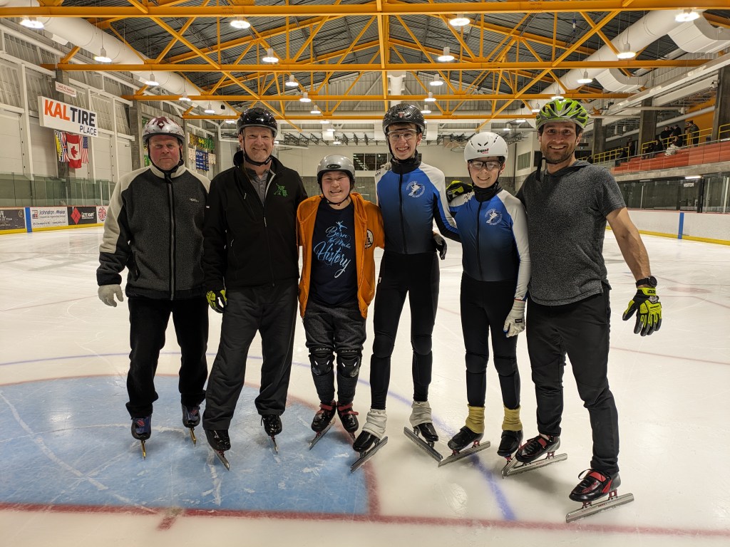 Guest speed skating in BC – Our Family Sabbatical Blog